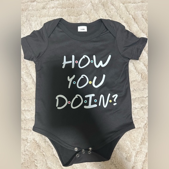 SHEIN | One Pieces | How You Doin Baby Onesie | Poshmark